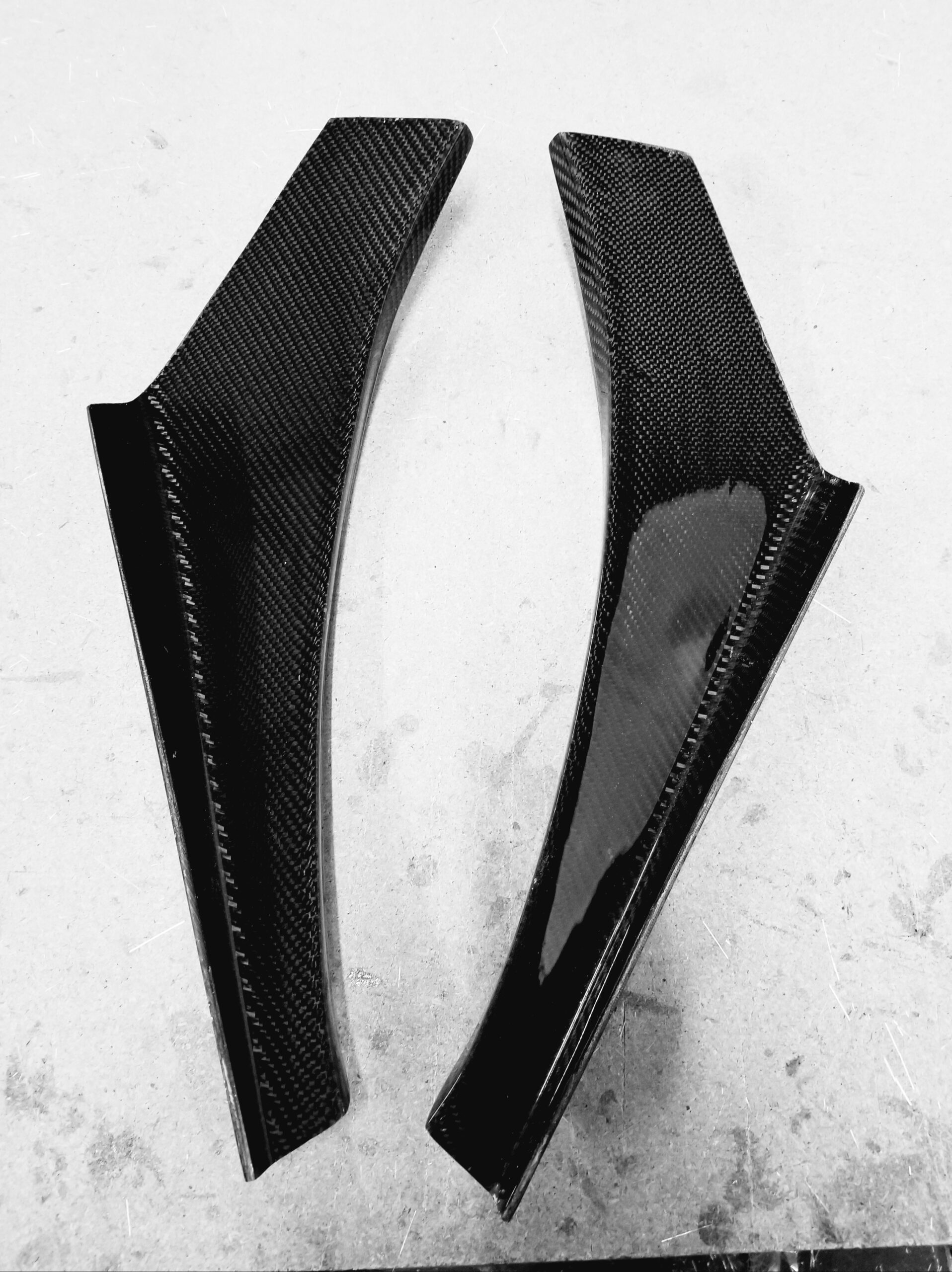 Group A Full Carbon Canards For Voltex Bumper - Honda S2000 | Group A ...