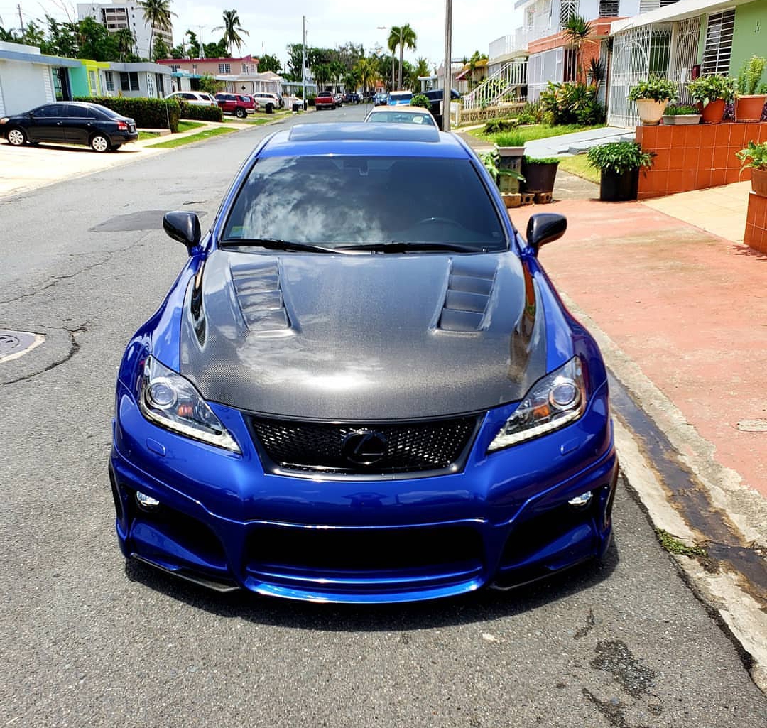 Lexus IS-F Spec WD Front Half Lip | Group A Motoring