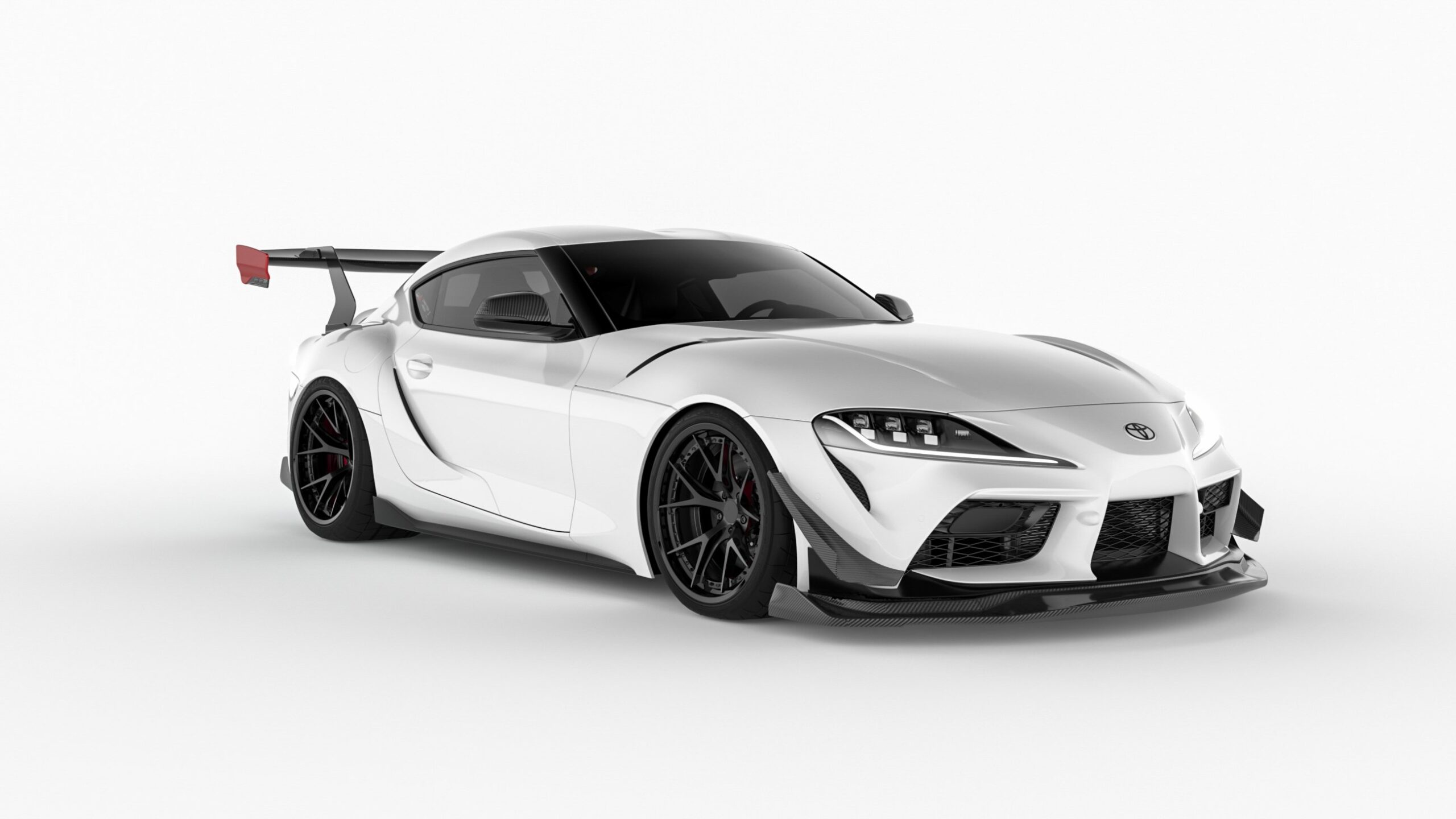 Group A Supra A90 Pre-Preg Dry Carbon Canards | Group A Motoring